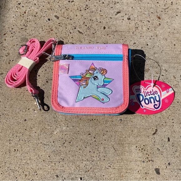 My Little Pony | Bags | 203 My Little Pony Rainbow Dash Coin Purse ...
